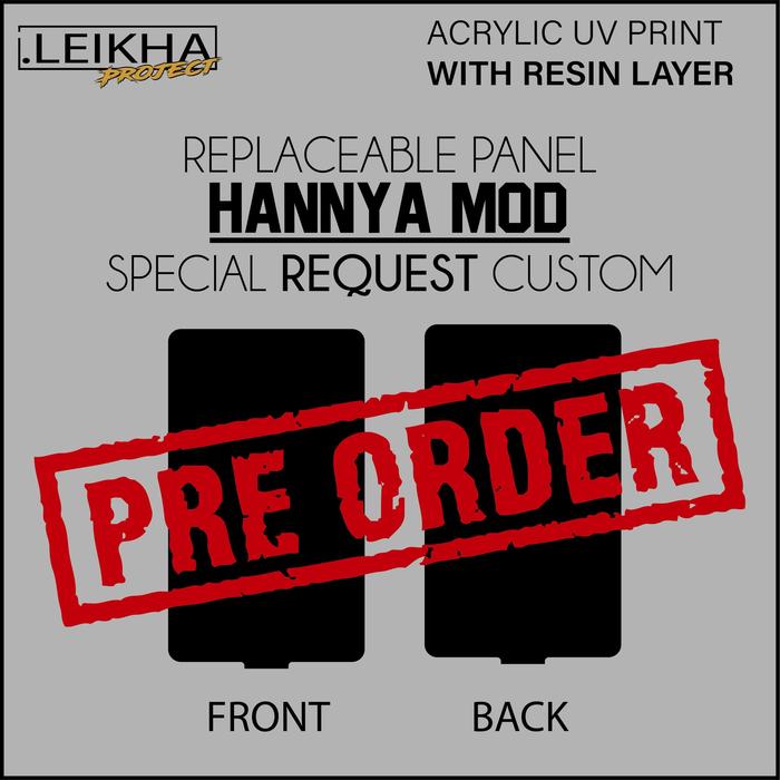 Jual PRE ORDER Khusus Panel Backdoor Resin Desain Custom Hannya Mod ...