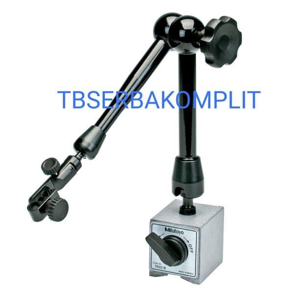 Jual Mitutoyo 7033B flexible Magnetic Dial Stand Base Universal Mitutoyo - Jakarta Utara ...