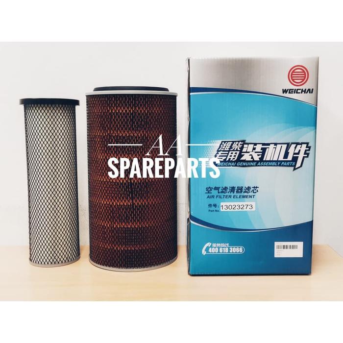 Jual AIR FILTER ELEMENT Merk WEICHAI Part No. 13023273 - Jakarta Pusat ...