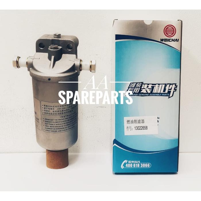 Jual Fuel Filter Assy Merk WEICHAI Part No. 13022658 - Jakarta Pusat ...