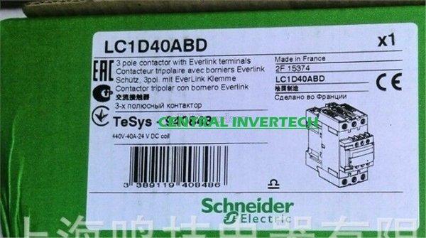 Jual Schneider LC1D40ABD LC1 D40ABD DC24V Contactor - Kota Bandung - CENTRAL INVERTERCH | Tokopedia