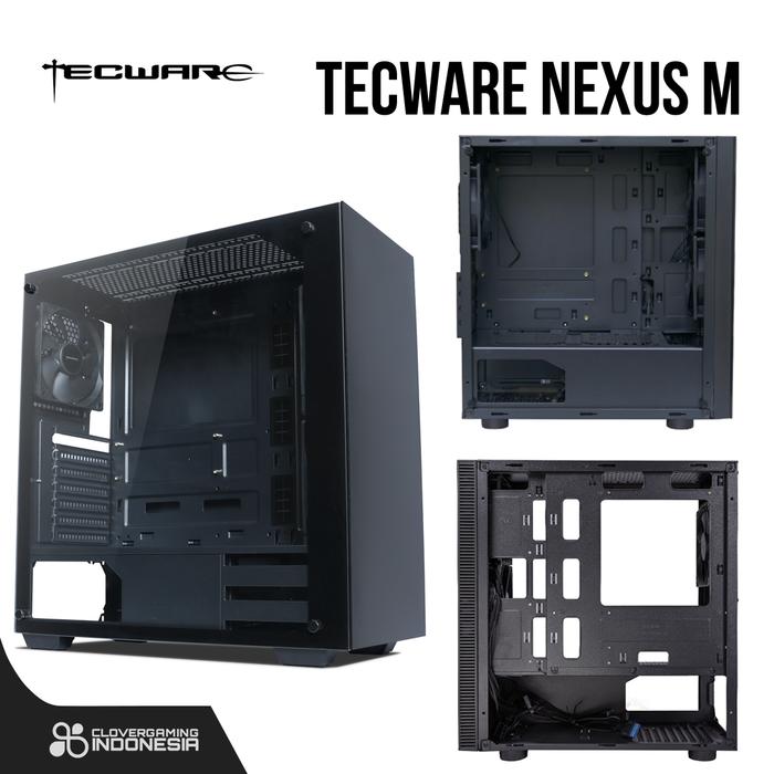 Jual Tecware Nexus M Casing - Mid Tower Original Computer Black Red ...