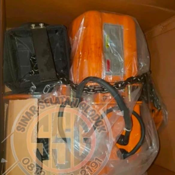 Jual 1 Set Electric Chain Hoist & Electric Gear Trolley Nagasaki 5 Ton ...