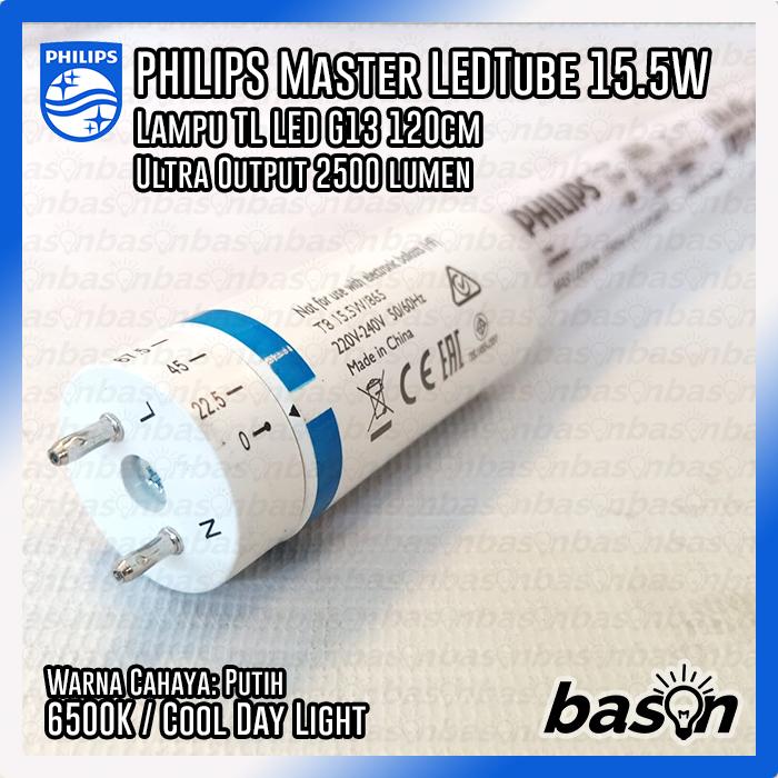 Promo PHILIPS Master LEDTube 15.5W T8 2500lm UO 1200mm - TL LED Ultra Output - Putih - Jakarta ...