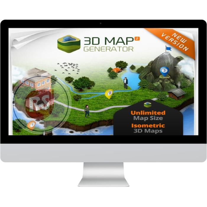 Jual Plugin 3D Map Generator Pro Bonus Tutorial dan Adobe Photoshop CC ...