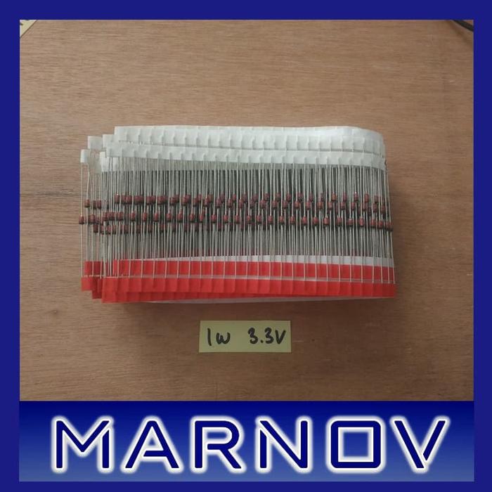 Jual Diode Zener 1W 3.3V (3V3) Dioda - Kota Bandung - Marnov | Tokopedia