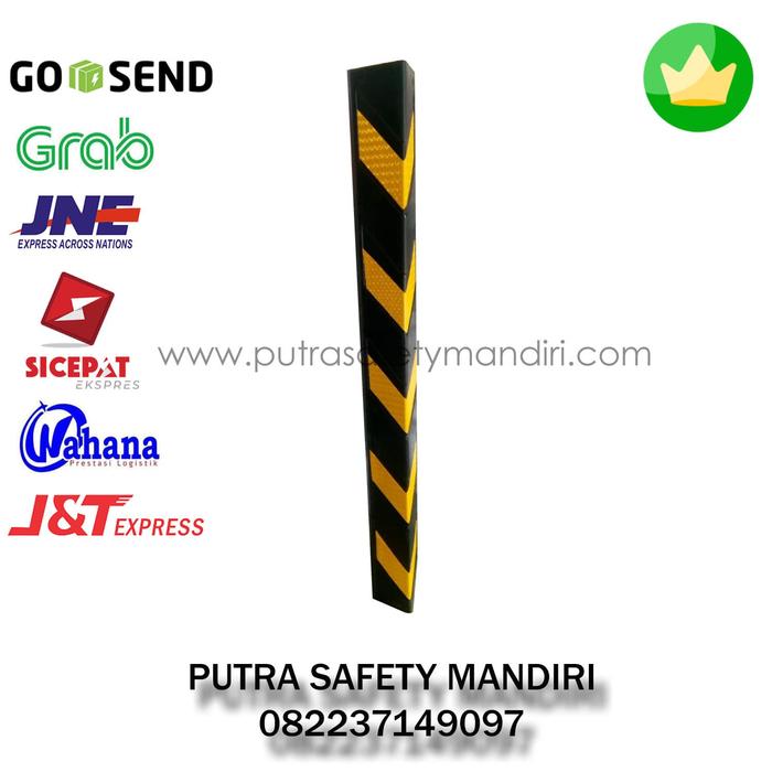Jual RUBBER CORNER GUARD PROTECTOR BUMPER PENGAMAN SIKU TIANG GEDUNG ...