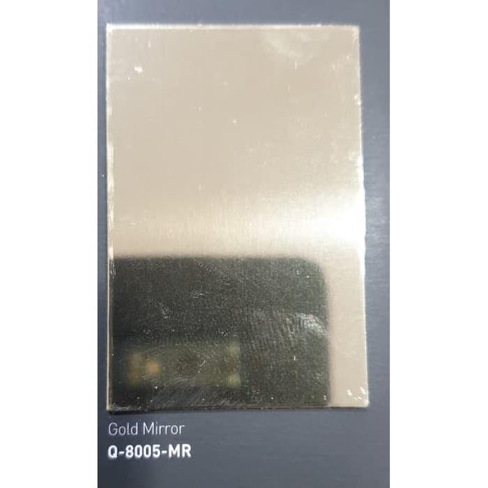 Jual HPL TIERO GOLD MIRROR TI-Q-8005-MR / HPL LAMINATE / ROLAS 12 ...