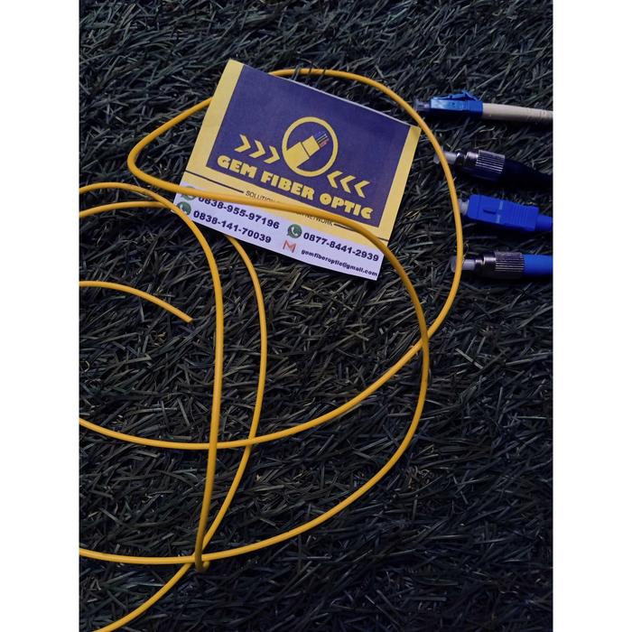 Jual 3 Meter Simplex Singlemode SC/LC/FC/ST Patch Cord Fiber Optic ...