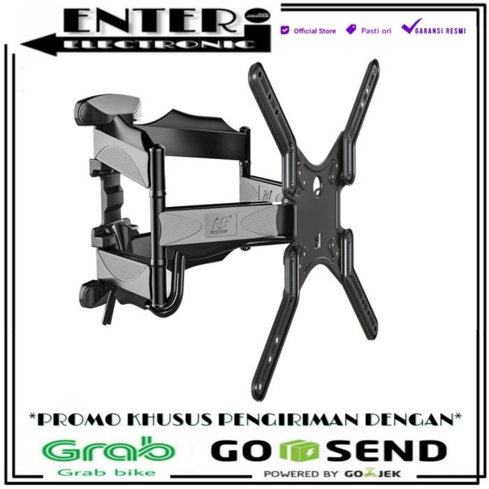 Promo BRACKET LED TV NB P5 - BRACKET TV LED 32 UP TO 60 INCH SWIVEL ...