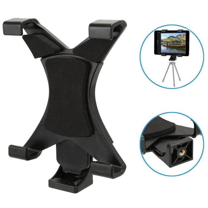 Jual Universal Tablet Holder Mount 1/4 Screw Bracket Tripod / Stand ...
