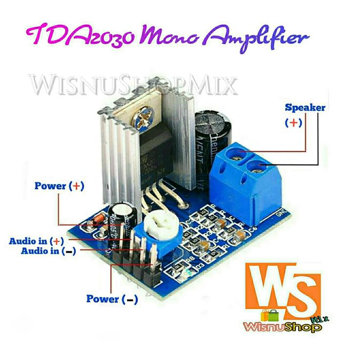 Jual Kit Power Amplifier TDA2030 Modul Ampli Mono 18 Watt - Kab. Bekasi ...