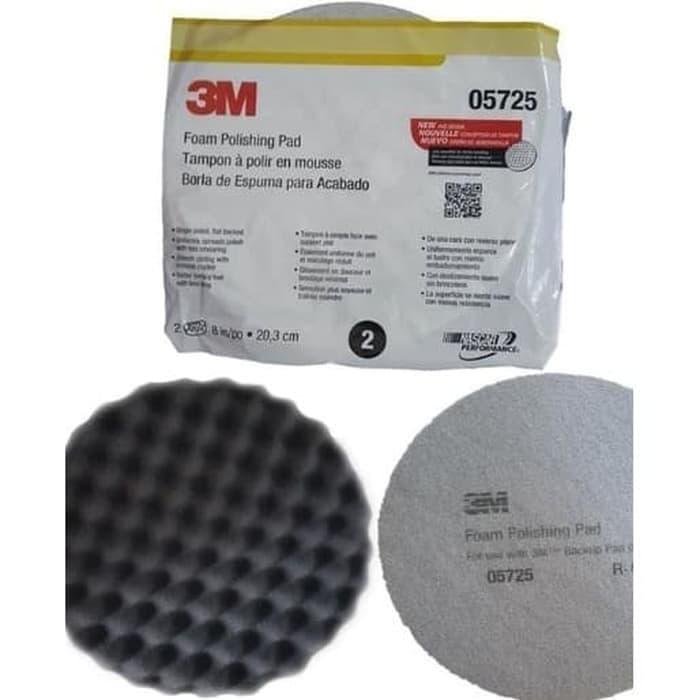 Jual Busa Poles Hitam 8" 05725 3M Foam Polishing Pad Perfectit - 1 Pad ...