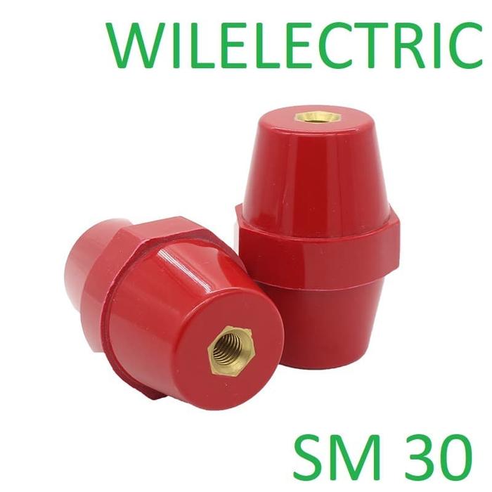 Jual Isolator busbar holder merah SM30 / SM 30 insulator bus bar - Kota Surabaya - Pro Elektrik ...