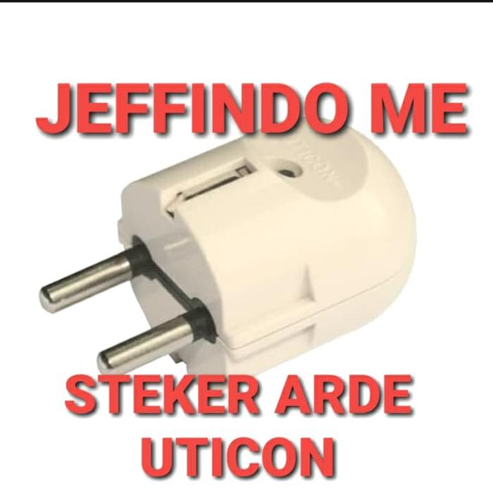 Jual Uticon Steker Arde Bulat S-28 Round Plug S28 SNI - Jakarta Pusat ...