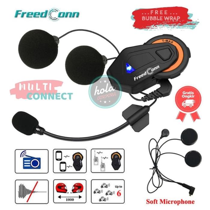 Jual INTERCOM FREEDCONN TMAX BLUETOOTH HELM ORIGINAL - Kota Bekasi ...