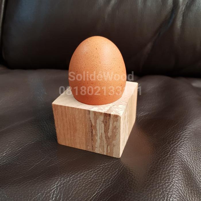 Jual wooden egg stand / tempat telur / telor kayu Rustic - Kota Bandung ...