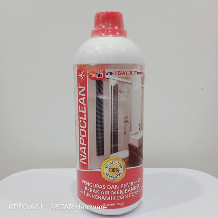 Jual Napoclean Merah Heavy Duty Pembersih Kerak Air Keramik Porslen 1 ...
