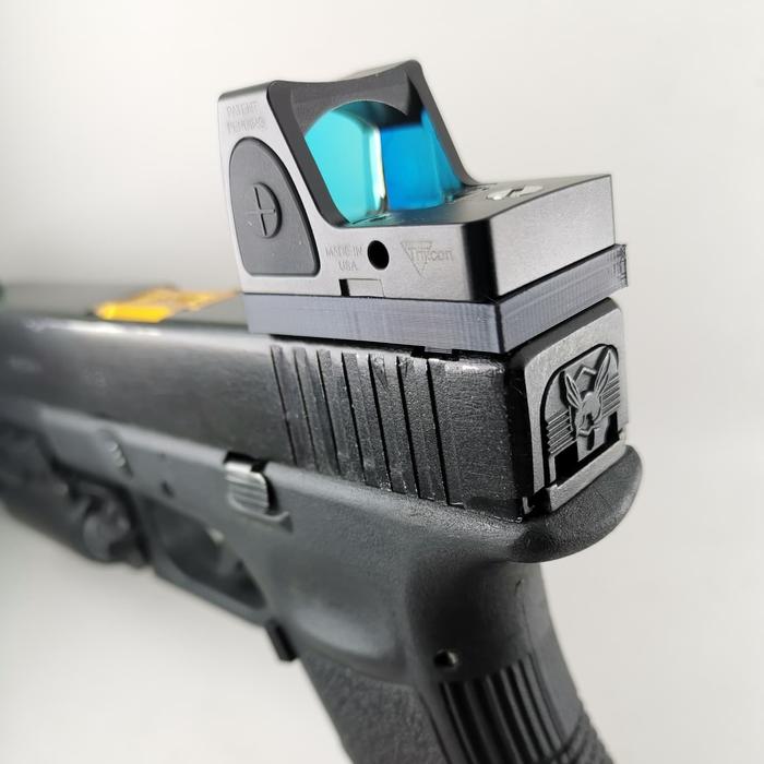 Jual rearsight custom 3d print adapter RMR untuk WE Glock - Jakarta ...