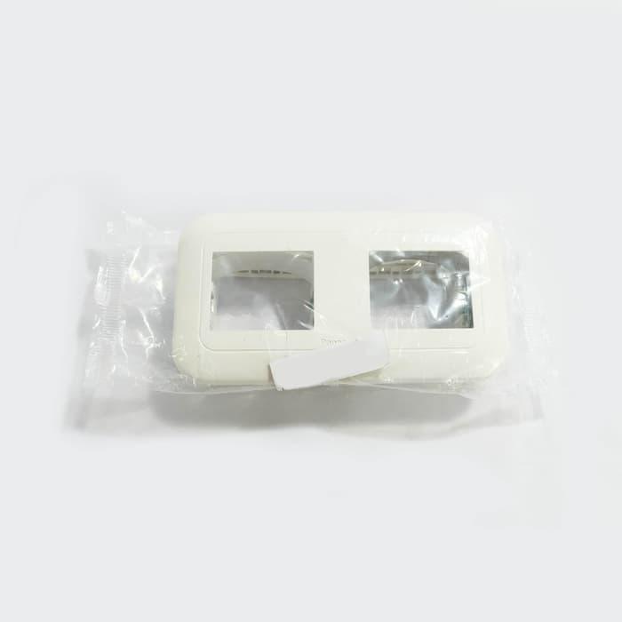 Jual Cover Saklar Panasonic 2 Lubang / Plate Saklar Panasonic 2 Lubang ...
