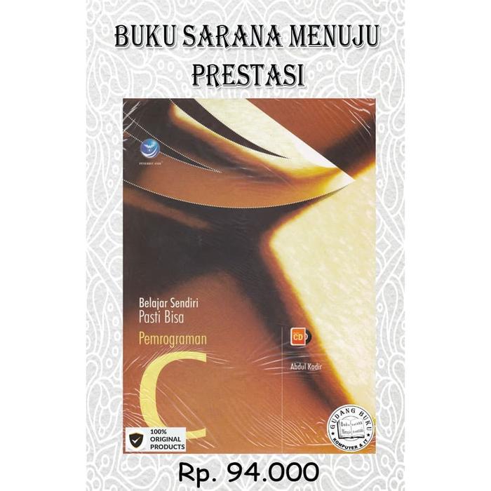 Jual buku Belajar Sendiri Pasti Bisa Pemrograman C+cd - Kota Bandung ...