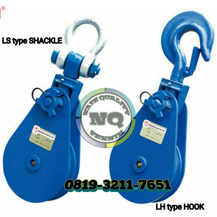 Jual Katrol Nagasaki Original Snatch Block Heavy Duty 8 Ton type LS6"X1 - Jakarta Utara - NK ...