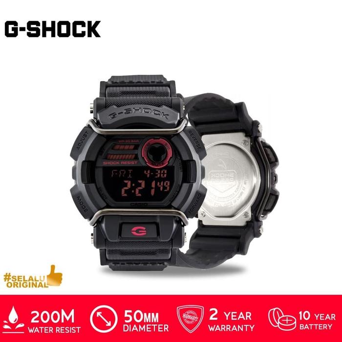 Promo Casio G-Shock GD-400-1DR / GD 400 1DR / GD400 ORIGINAL Cicil 0% ...