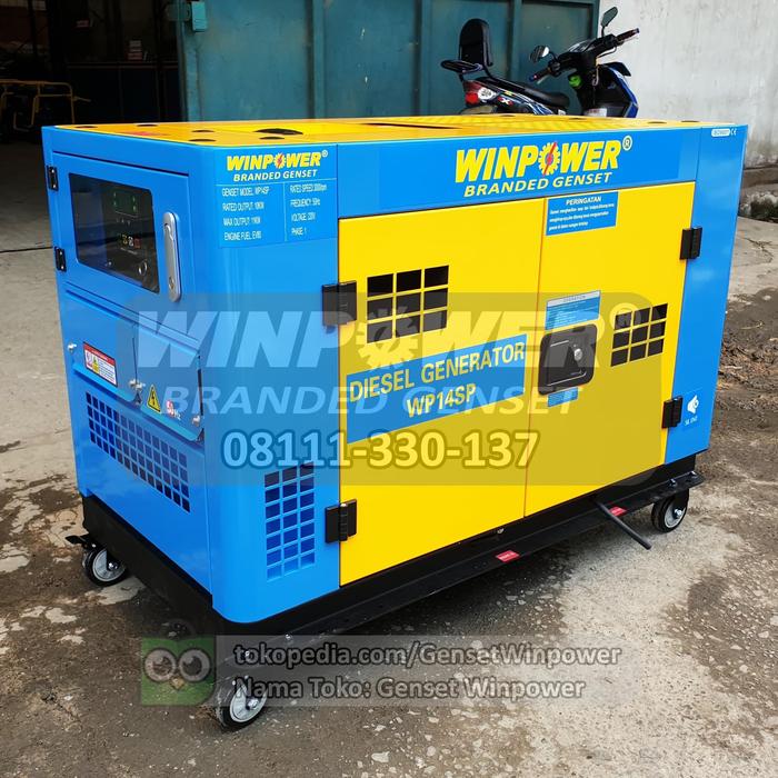 Jual Genset Silent Diesel Winpower 10 KVA / 10 KW / 10000 Watt - 1 ...