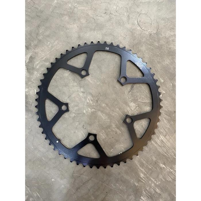 Promo Moulton Chainring 58T BCD 130mm with AM Logo (Black) Cicil 0% 3x ...