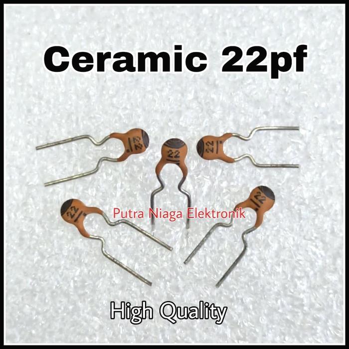 Jual Kapasitor 22pF Keramik NPO 22 pF Ceramic Capacitor - Kota Bandung ...