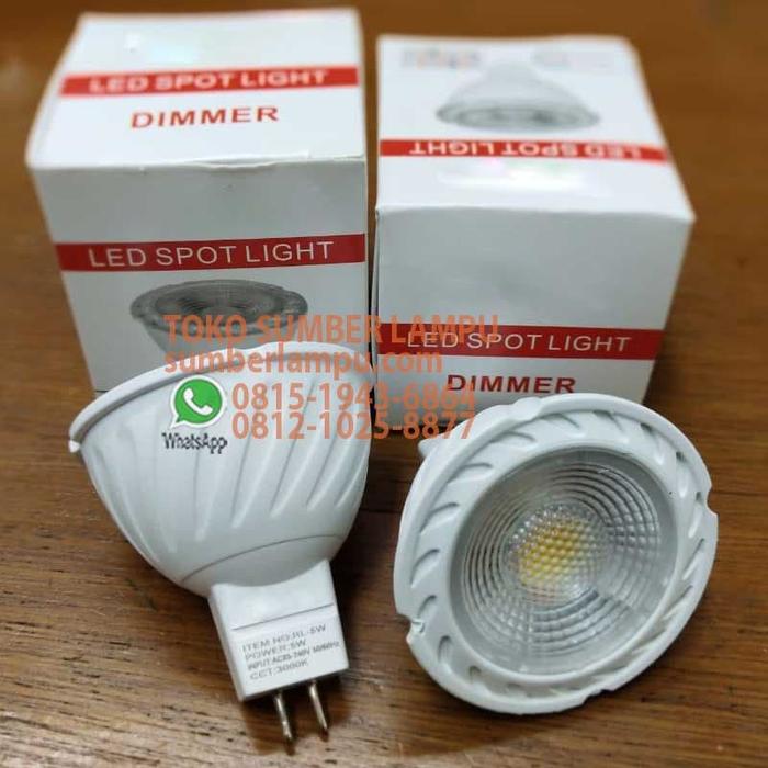 Jual Lampu LED Dimmer 5 Watt Warm White MR16 - Jakarta Barat - Sumber ...
