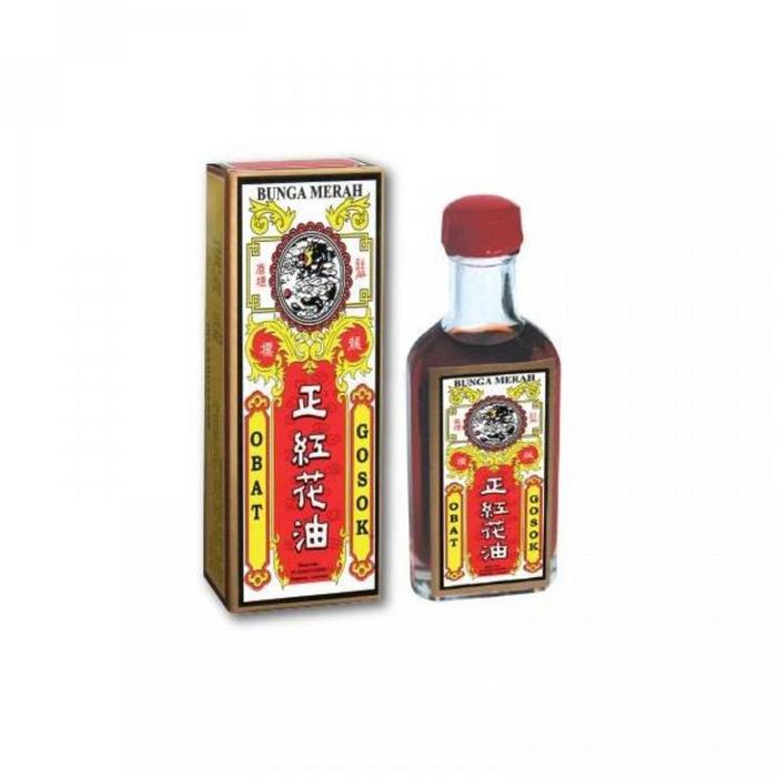 Jual Obat Gosok Bunga Merah - Obat masuk angin- sakit otot - nyeri ...
