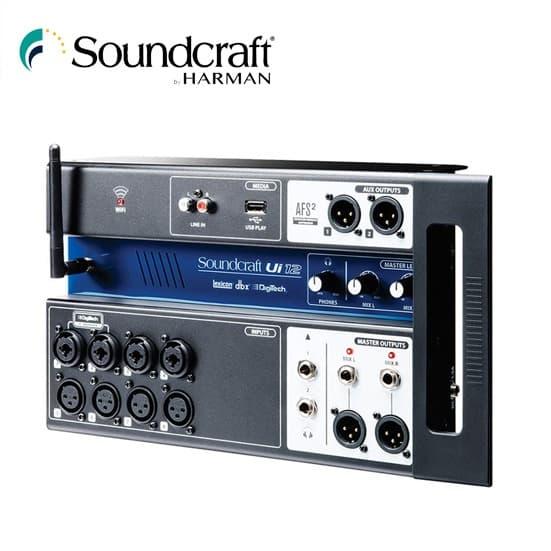 Jual Soundcraft Ui12 / Ui-12 Digital Mixer with Wi-Fi Router - Kota ...