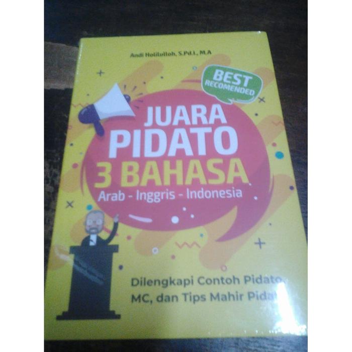 Jual JUARA PIDATO TIGA BAHASA ARAB INGGRIS INDONESIA - Kota Yogyakarta ...