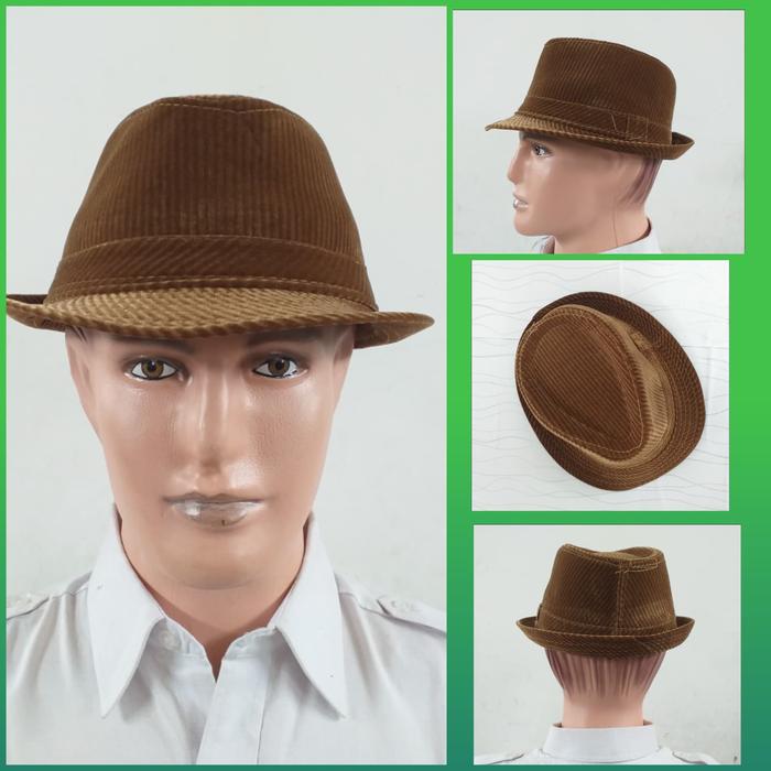 Jual Topi Fedora Panama Kodurai Warna /Topi Floppy Pantai Hat Dewasa ...