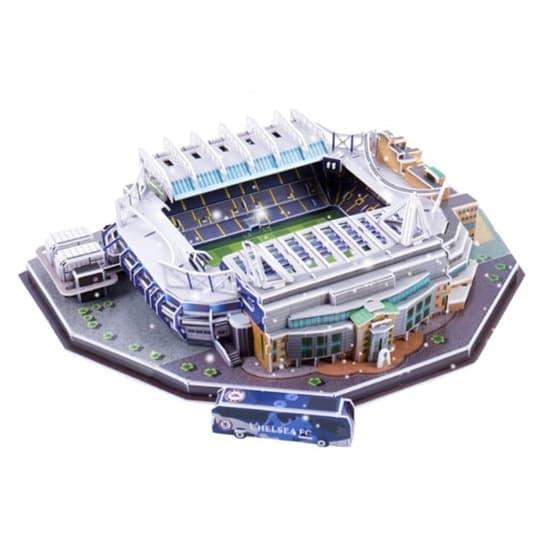 Jual 3d Stadium Puzzle | Chelsea - Stamford Bridge| Miniatur Stadium ...