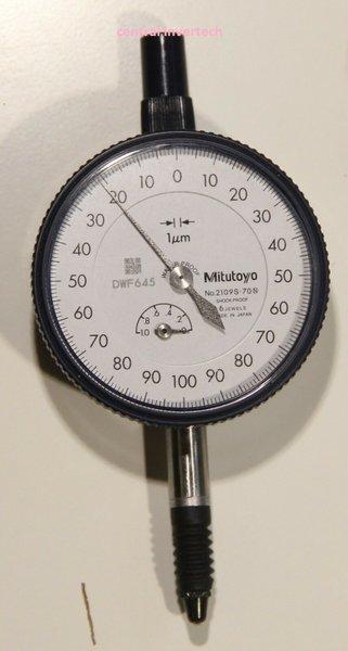 Jual Mitutoyo 2109S-10 Micron Dial Indicator 0-1mm 0.001 New - Kota Bandung - CENTRAL INVERTERCH ...