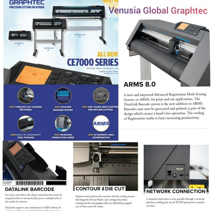 Jual Mesin Cutting GRAPHTEC CE7000 - 60 STIKER POLYFLEX STICKER BARCODE ...