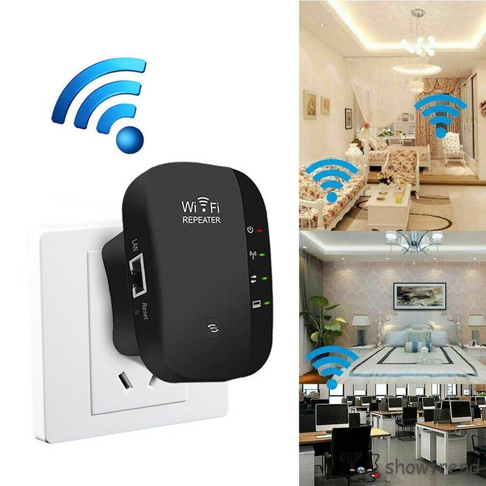 Jual WiFi Blast Wireless Repeater Range Extender 300Mbps Amplifier for ...