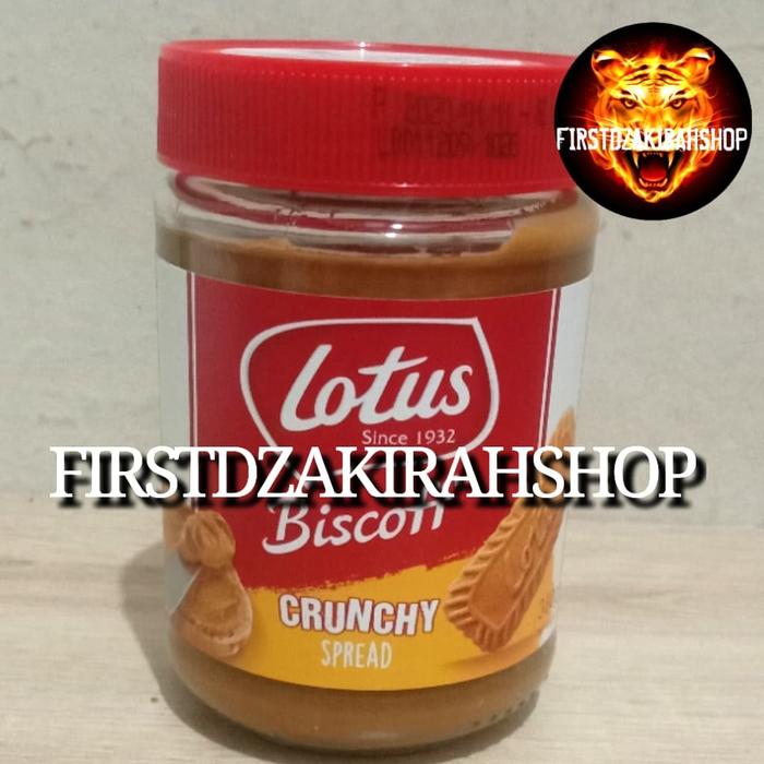 Jual Lotus biscoff CRUNCHY SPREAD selai lotus 380gr - Jakarta Barat ...