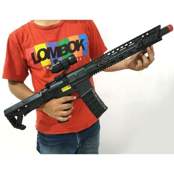 Jual Mainan Tembakan PUBG Assault Rifle M416 HK416D M4 ar15 M 416 ...