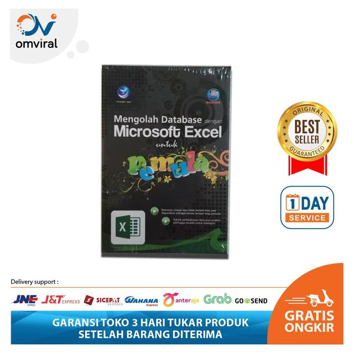 Jual Buku Tutorial Mengolah Database Dengan Microsoft Excel Untuk ...