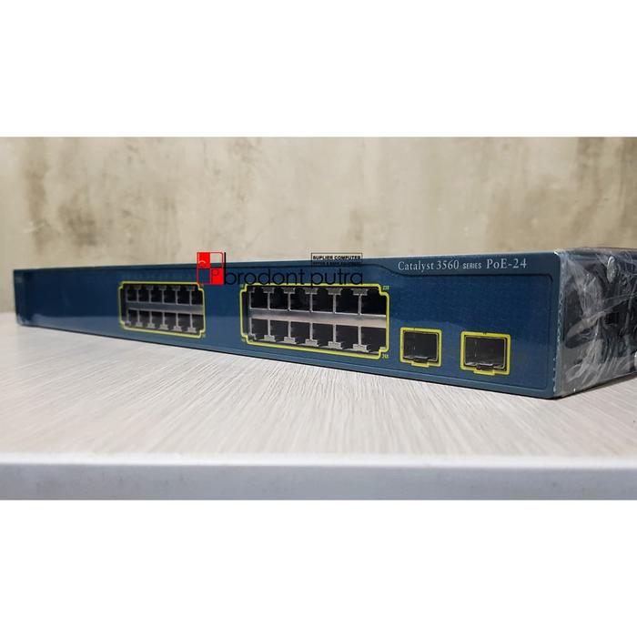 Jual Cisco Switch 3560 24PS S POE Layer 3 Harga Saudara - Jakarta Utara ...