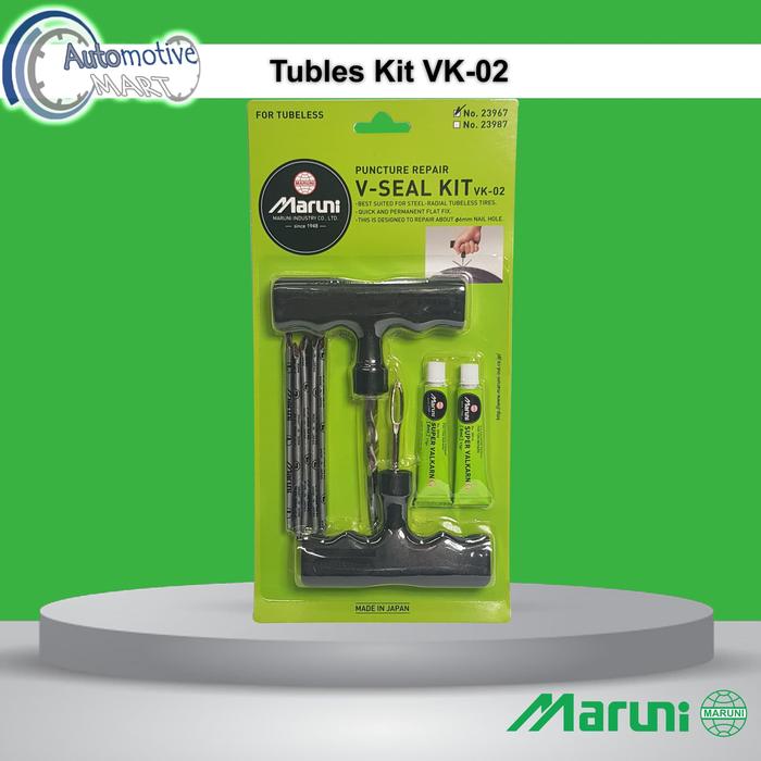 Jual Maruni Valkaseal Kit VK-02 Peralatan Tambal Ban Tubeles Buatan ...
