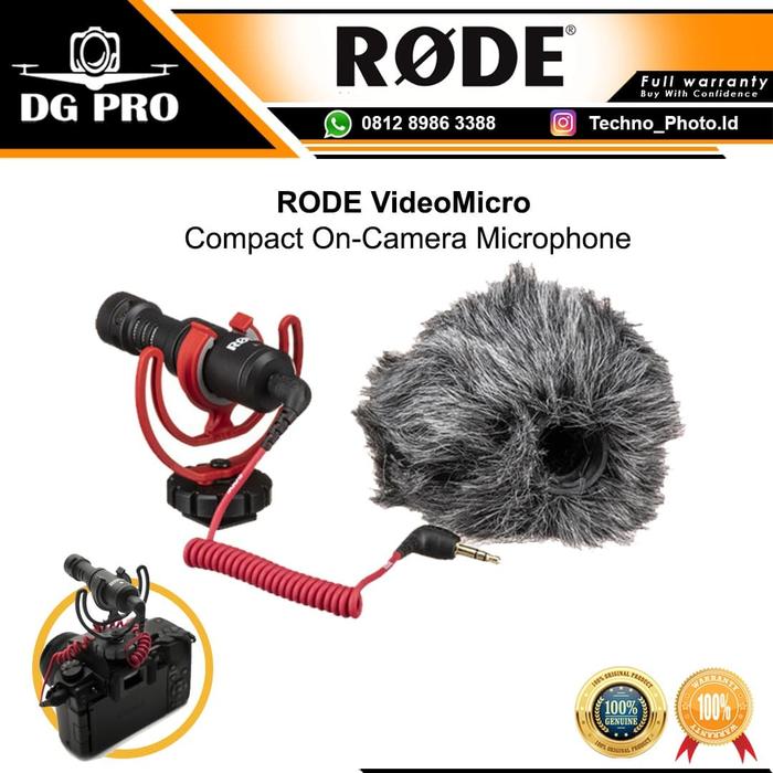 Jual MIC RODE VIDEOMICRO - RODE VIDEO MICRO - MICROPHONE - Jakarta ...