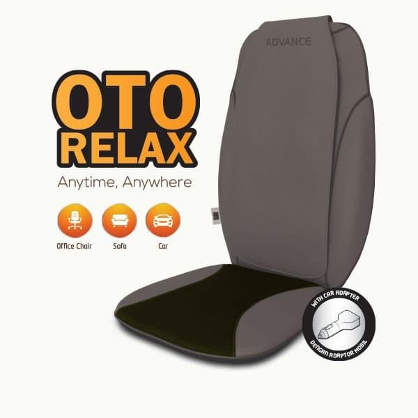 Promo ADVANCE - Oto Relax - Grey (M201) Kursi Pijat Refleksi Mobil ...