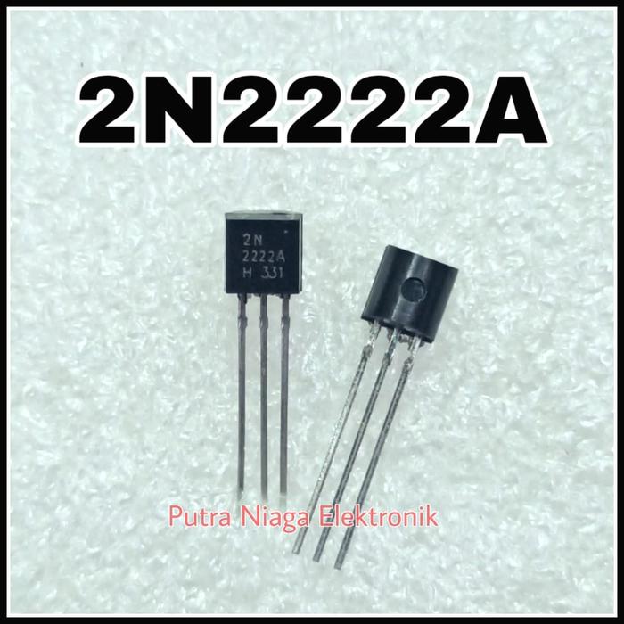 Jual Transistor 2N2222A NPN TR 2N2222 T0-92 2N 2222 - Kota Bandung ...