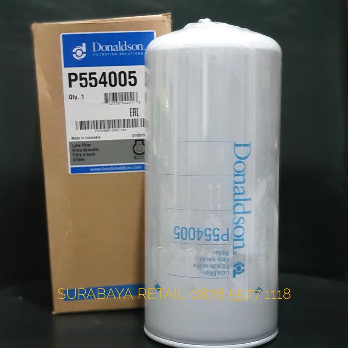 Jual Filter Oli Lube Oil Filter Donaldson P554005 cocok Utk Cat IR-1808 ...