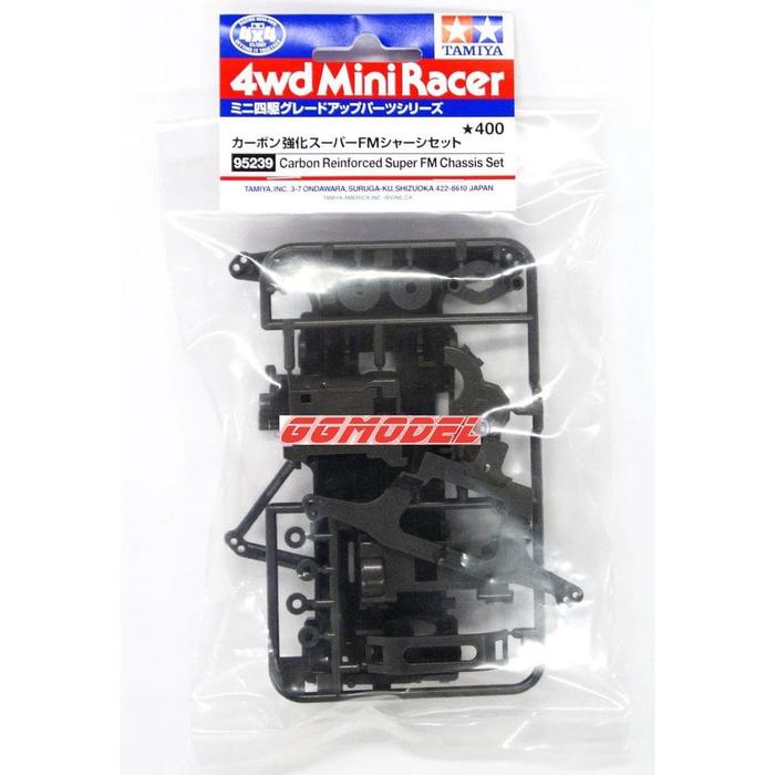Slot car TELAIO CARBON TAMIYA 95239 MINI 4WD CARBON REINFORCED SUPER FM ...