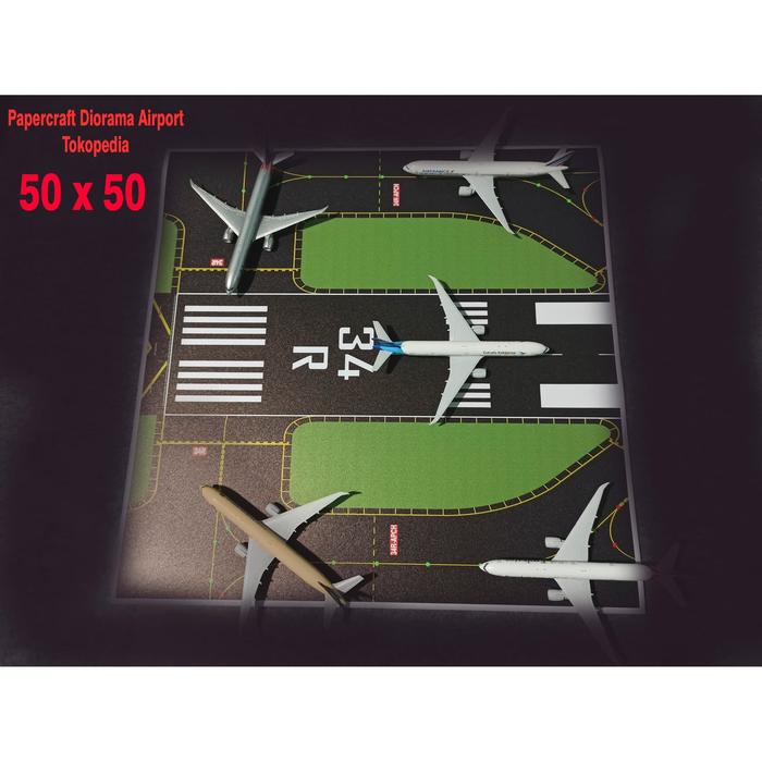 Jual Mat Airport | Runway Airport | Diecast Pesawat | Diecast Garuda ...
